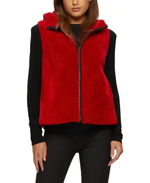 Gorski Zip Up Vests For Women
