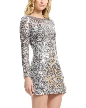 Dress The Population Stassi Sequin Mini Dress
