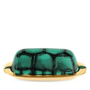 Jonathan Adler Sirena Butter Dish - Green