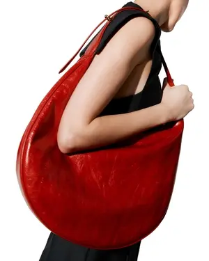 LIFFNER Moon Leather Hobo Bag