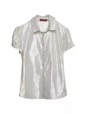 Burberry Metallic-effect Shirt