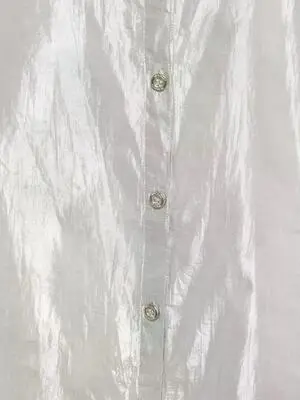 Burberry Metallic-effect Shirt