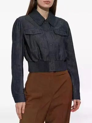 Fendi Buttoned Elastic-waist Jacket