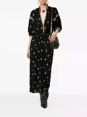 Isabel Marant Étoile Maxi Embroidered Dress