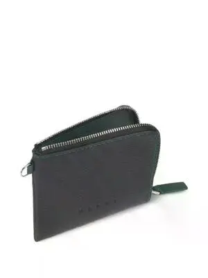 Marni Pebbled Saddle-stitches Wallet
