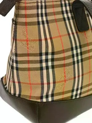 Burberry 1990-2000s House Check Tote Bag