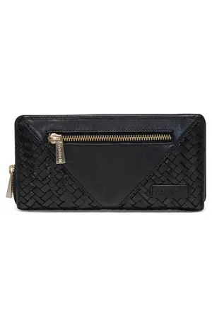 ECOTORIE Longview Leather Wallet - Black