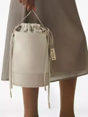 Fabiana Filippi Panelled Bucket Bag With Drawstring