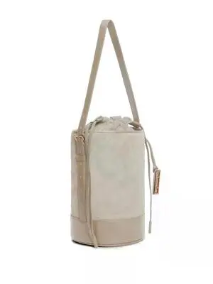 Fabiana Filippi Panelled Bucket Bag With Drawstring