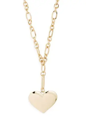 Nordstrom Heart Y-necklace - Gold
