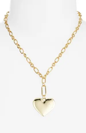 Nordstrom Heart Y-necklace - Gold