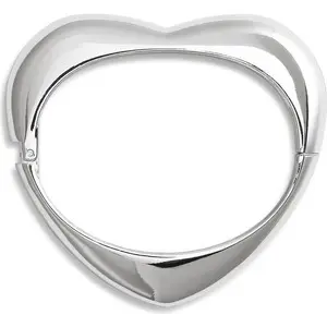Nordstrom Heart Hinge Bracelet - Silver