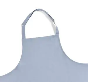 SOLINO HOME Linen Midi Apron - Dusty Blue