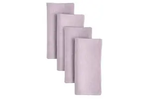 SOLINO HOME Linen Dinner Napkinsathena - Chambray Lavender