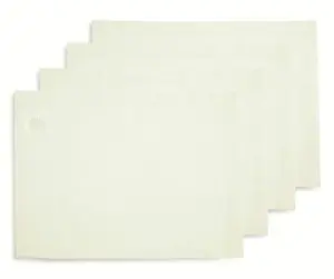 SOLINO HOME Cotton Linen Placematsdru - Ivory