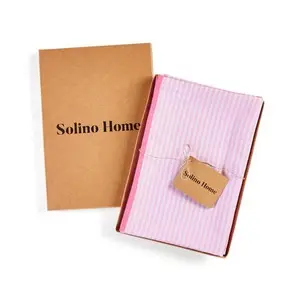 SOLINO HOME Linen Dinner Napkinscarmine - Pink