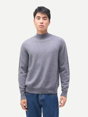 Gobi Cashmere High Neck Knitwear For Men