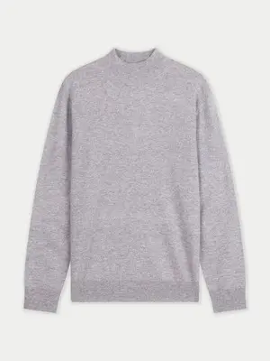 Gobi Cashmere Mock Neck Cashmere Sweater - High Rise