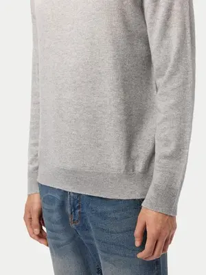 Gobi Cashmere Mock Neck Cashmere Sweater - High Rise
