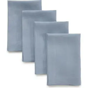 SOLINO HOME Linen Dinner Napkinssonoma - Dusty Blue