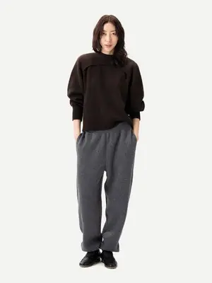 Gobi Cashmere Crewneck Cashmere Twin Set - Mole