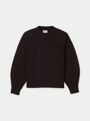 Gobi Cashmere Crewneck Cashmere Twin Set - Mole