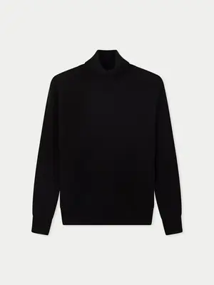 Gobi Cashmere GOBI CASHMERE Turtleneck Sweater Black