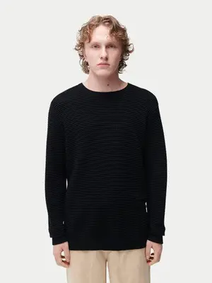 Gobi Cashmere Textured-knit Silk Cashmere Sweater