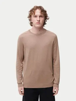 Gobi Cashmere Crewneck Cotton Silk Cashmere Blend Sweater
