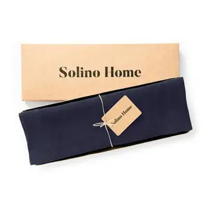 SOLINO HOME Linen Placematssonoma - Indigo Navy