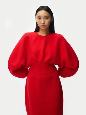 Gobi Cashmere Cashmere Sculptural Dress