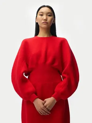 Gobi Cashmere Cashmere Sculptural Dress