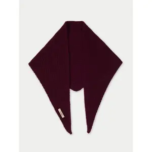 Gobi Cashmere Cashmere Cape Scarf - Burgundy