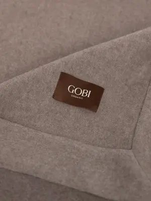 Gobi Cashmere Cashmere Woven Blanket - Taupe