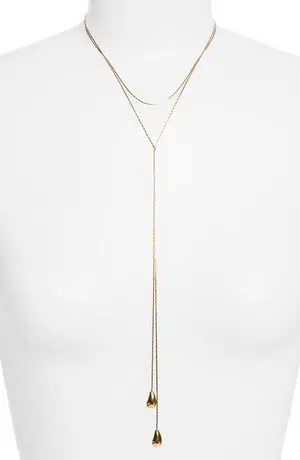 Isabel Marant Long Layered Pendant Necklace