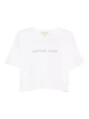 Michael Kors Logo-embossed T-shirt - White
