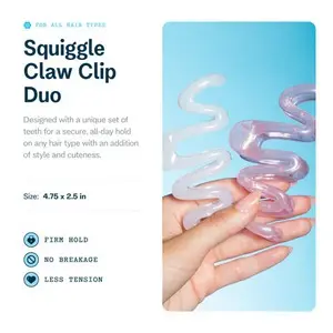 GIMME BEAUTY Medium Squiggle Claw Clip