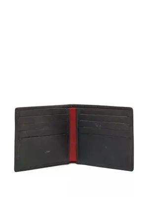 Carolina Herrera Perforated-logo Leather Wallet