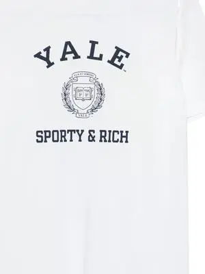 Sporty & Rich Logo-print T-shirt