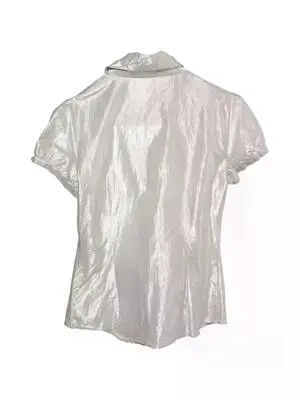 Burberry Metallic-effect Shirt
