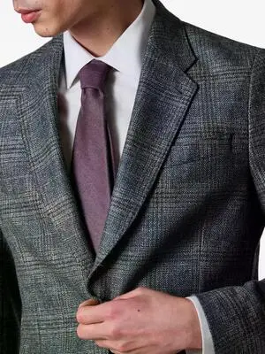 Paul Smith Plaid-pattern Single-breasted Blazer
