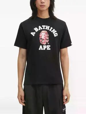 A BATHING APE Logo-print T-shirt