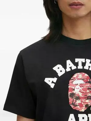 A BATHING APE Logo-print T-shirt