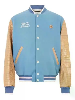 Philipp Plein Bomber Jacket - Blue