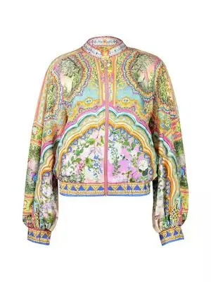 Camilla Printed Bomber Jacket