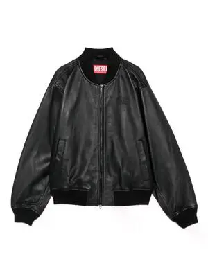 DIESEL L-ilyan-rb Leather Jacket
