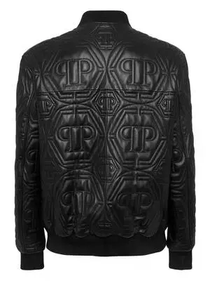 Philipp Plein Embossed Bomber Jacket