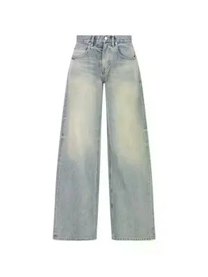 Balenciaga Button-fastening Wide Leg Jeans