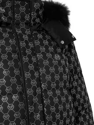 Philipp Plein Monogram Padded Coat