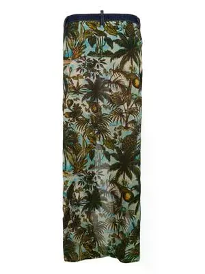 Dsquared2 Tropical-print Midi Skirt